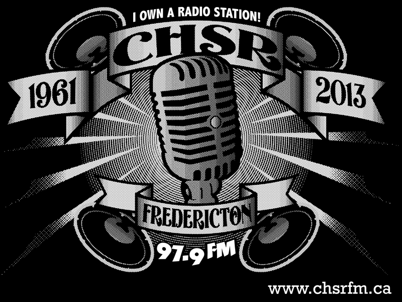 CHSR-FM 97.9 | New CHSR T-Shirts are here!